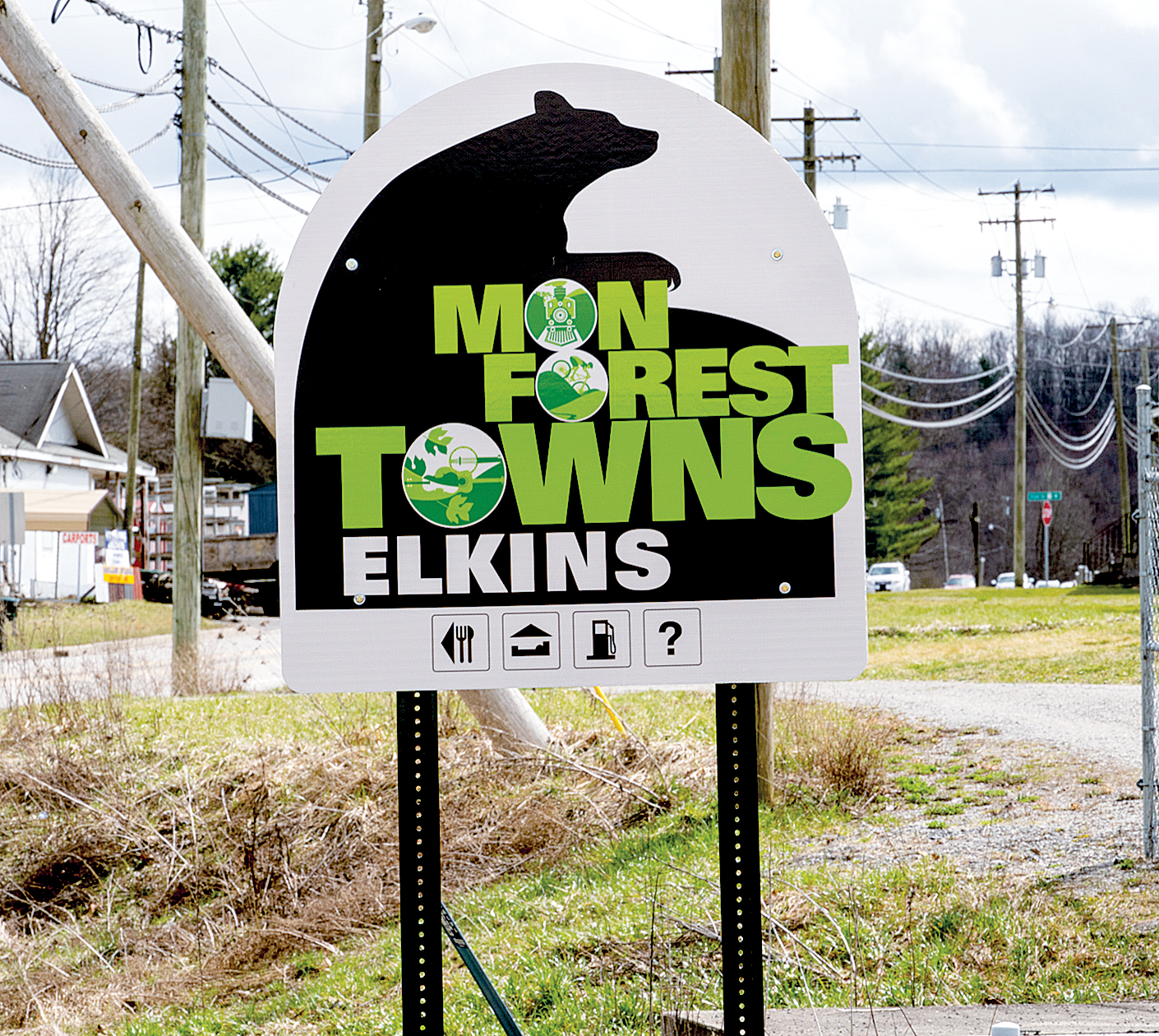 New Mon Forest Towns gateway signs installed in Elkins | News, Sports ...